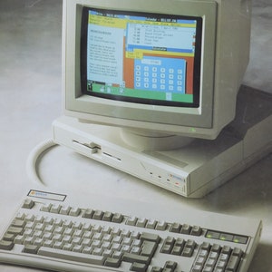 1986 Apricot Xen-i 386 Poster, the First IBM Compatible Computer With 5 ...