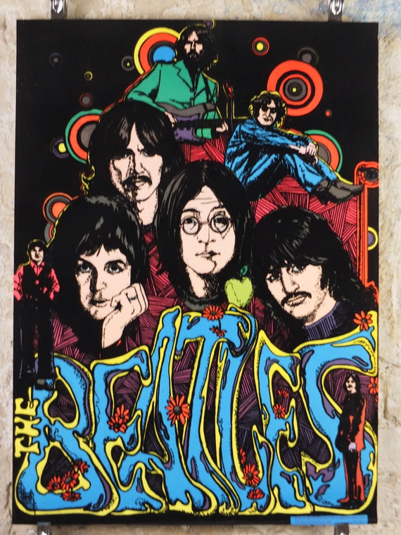 Psychedelic Beatles Posters