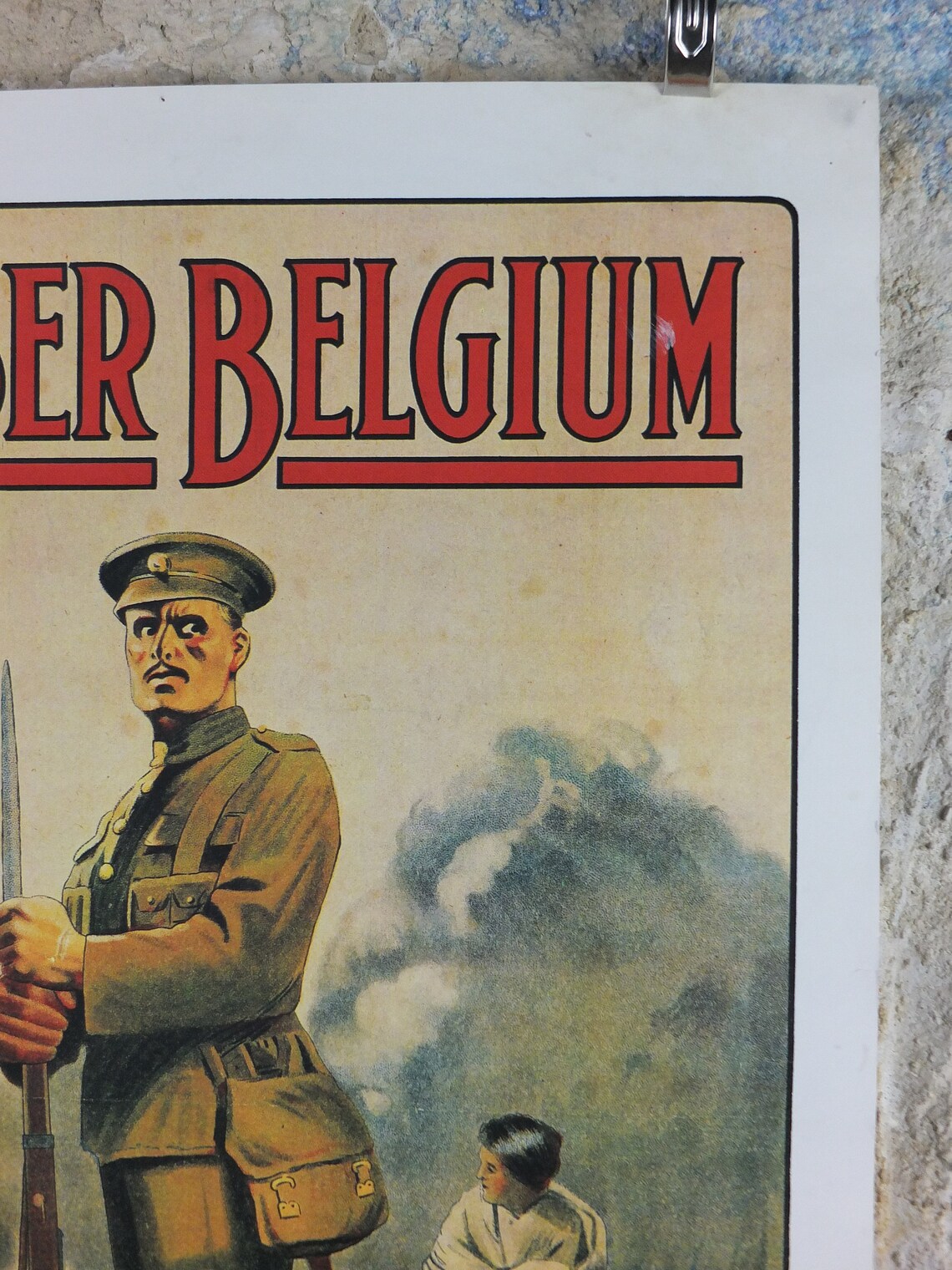 WW1 British Recruitment Poster Remember Belgium Enlist - Etsy UK