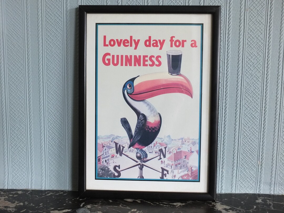 1981 John Gilroy Guinness Toucan Poster, Weathervane 1955, Pint of ...