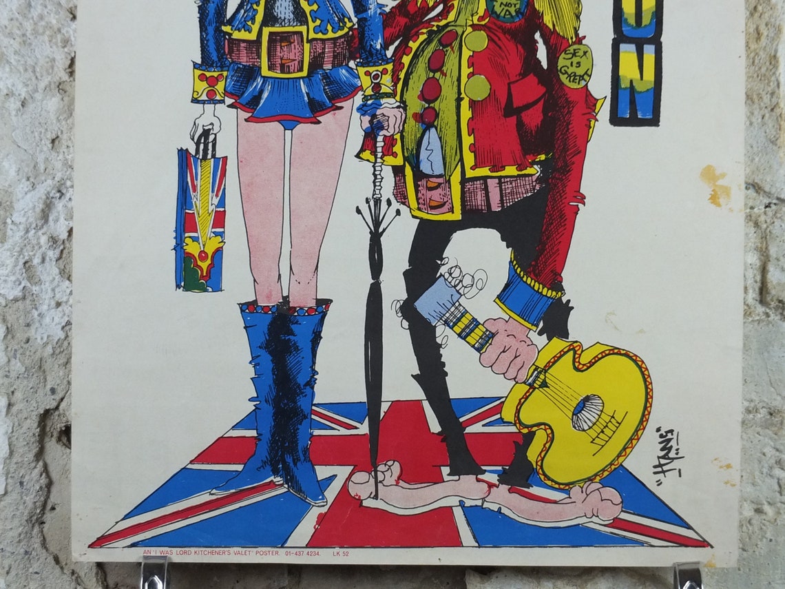 1967 Carnaby Street Poster I Was Lord Kitchener's Valet - Etsy