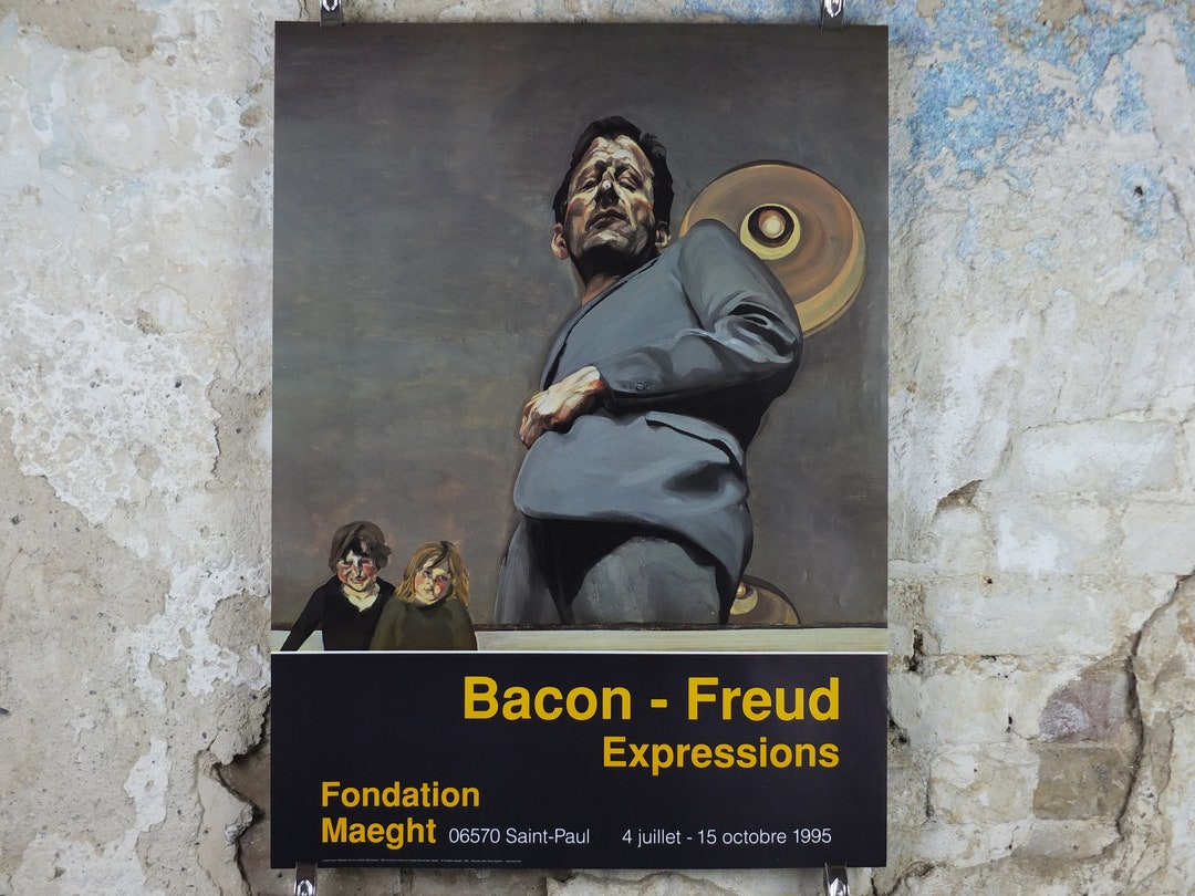 1995 Lucian Freud Poster, Reflection With Two Children 1966, Fondation ...