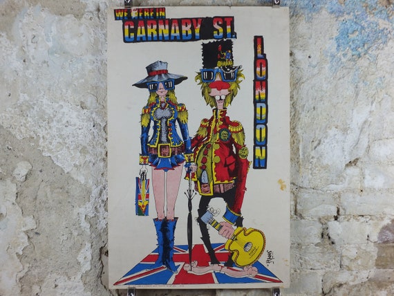 1967 Carnaby Street Poster I Was Lord Kitchener's Valet - Etsy