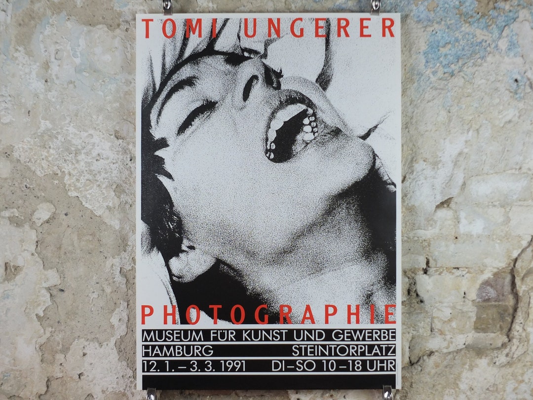 1991 Tomi Ungerer Poster, Face of a Woman, Photography, Gallery ...