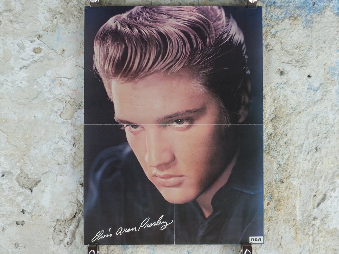 Vintage Elvis Presley Poster, the King, Elvis the Pelvis, Music Wall ...