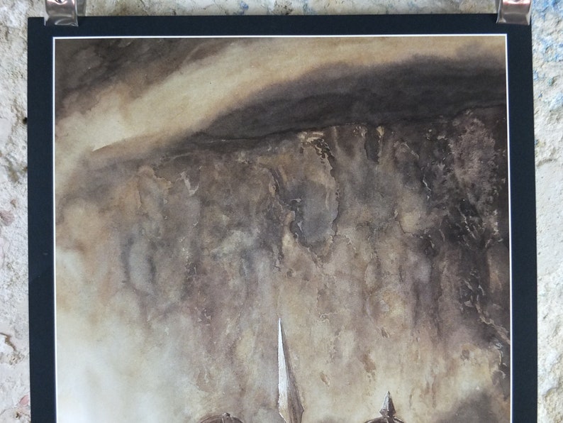 Signed Tolkien Goblins and Orcs Poster Signed by Alan Lee - Etsy UK