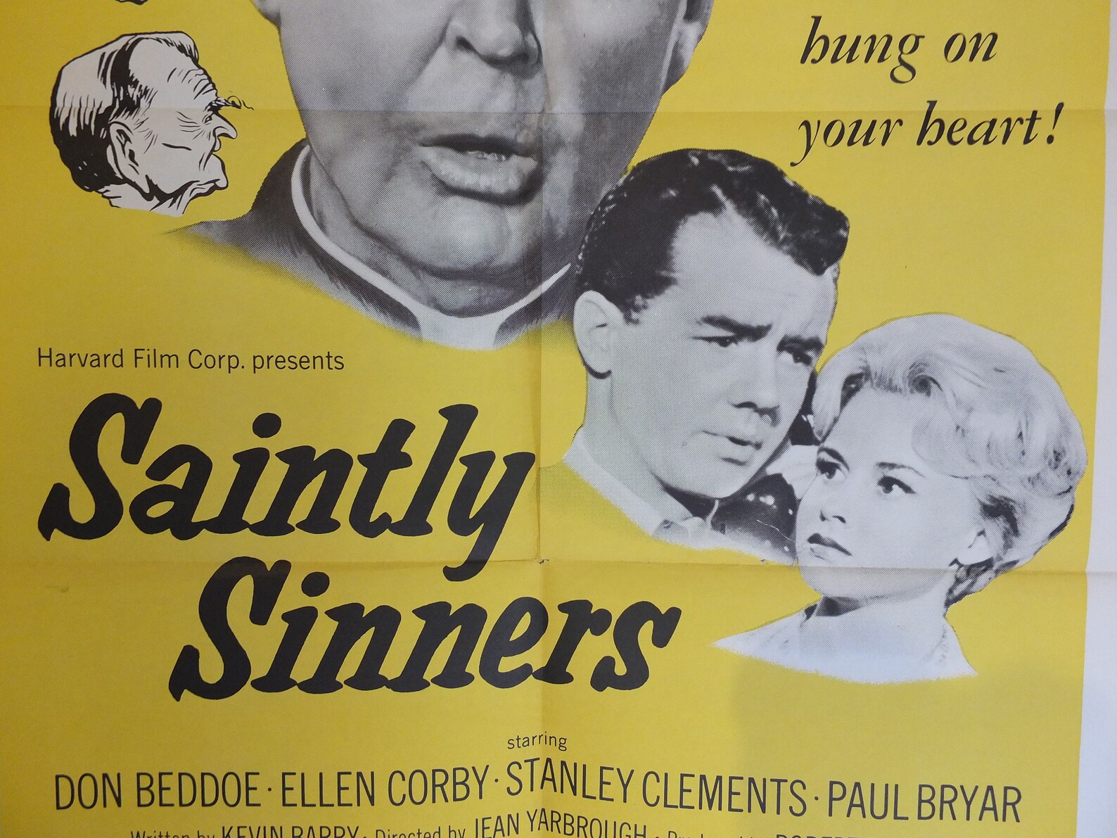 Original Vintage Movie Poster Saintly Sinners 1962 1960s wall | Etsy