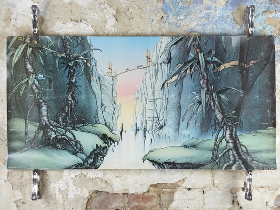 1976 in Search of Forever Poster Epic Adventure Quest Art by - Etsy
