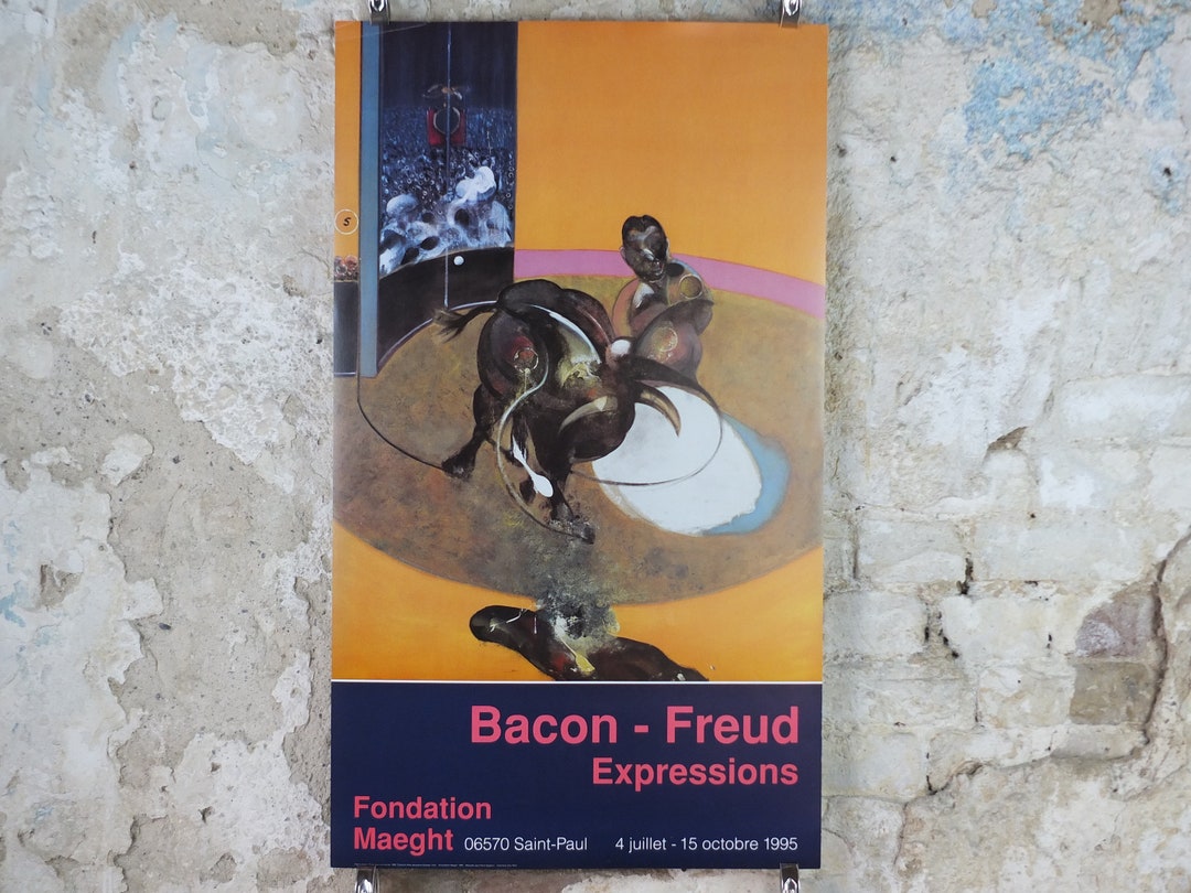 1995 Francis Bacon Poster, Study for a Bullfight 1969, Maeght ...
