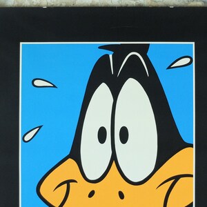 1993 Daffy Duck Poster, Looney Tunes and Merrie Melodies by Warner Bros ...