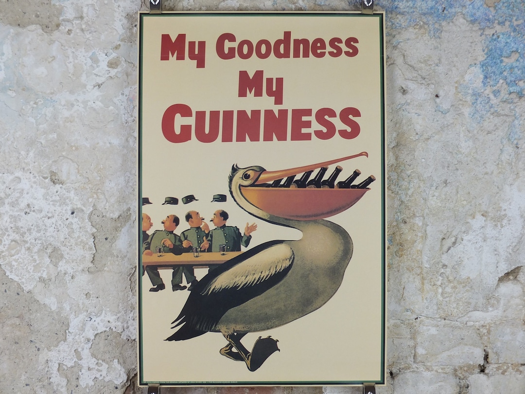 1990s My Goodness My Guinness Poster, From Guinness Museum, by John ...