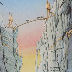 1976 in Search of Forever Poster, GA31 Epic Adventure Quest Art by ...