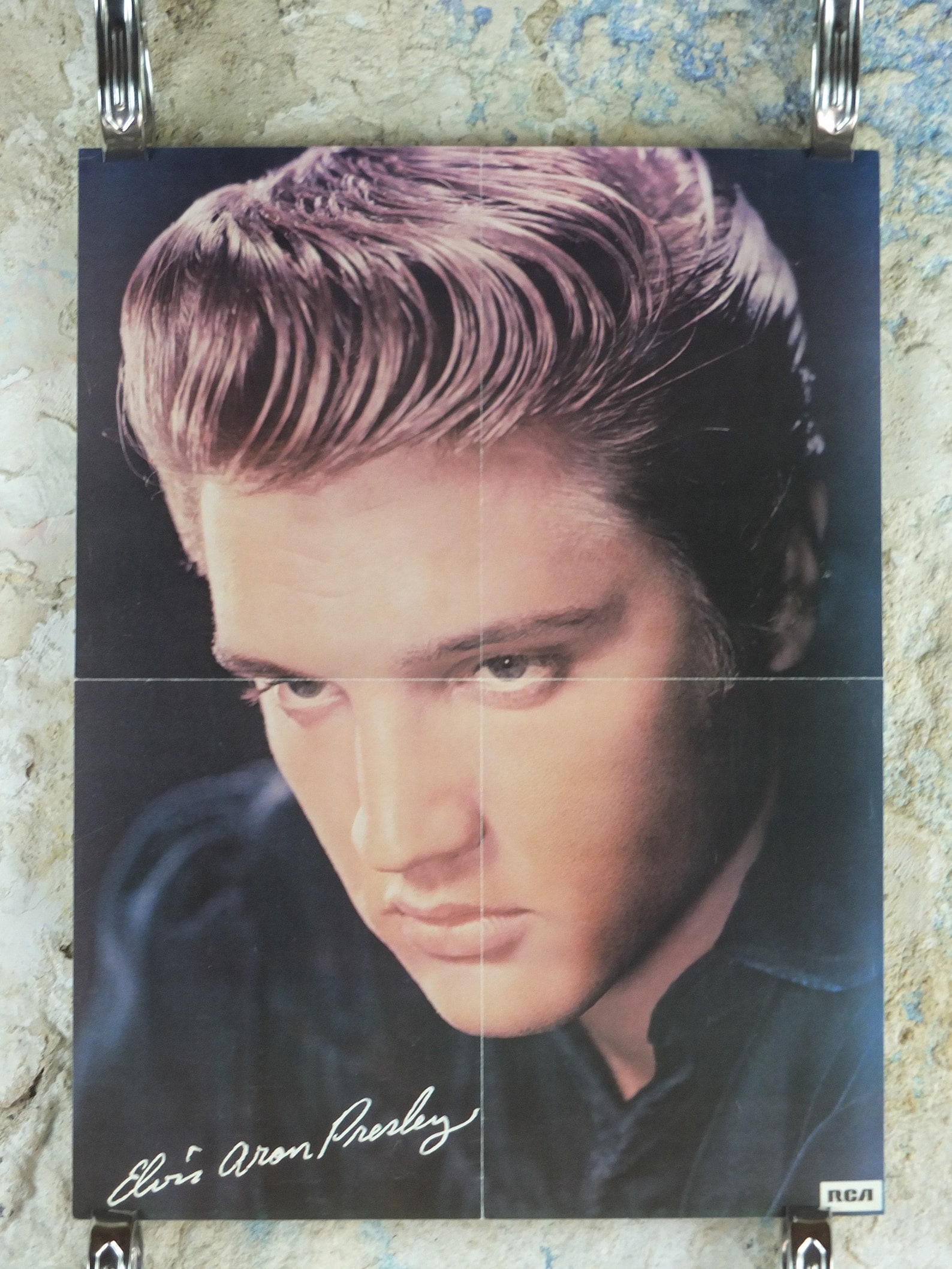 Vintage Elvis Presley Poster The King Elvis the Pelvis | Etsy