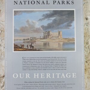 1965 Pembrokeshire Coast National Park Poster, Paul Sandby, Milford ...