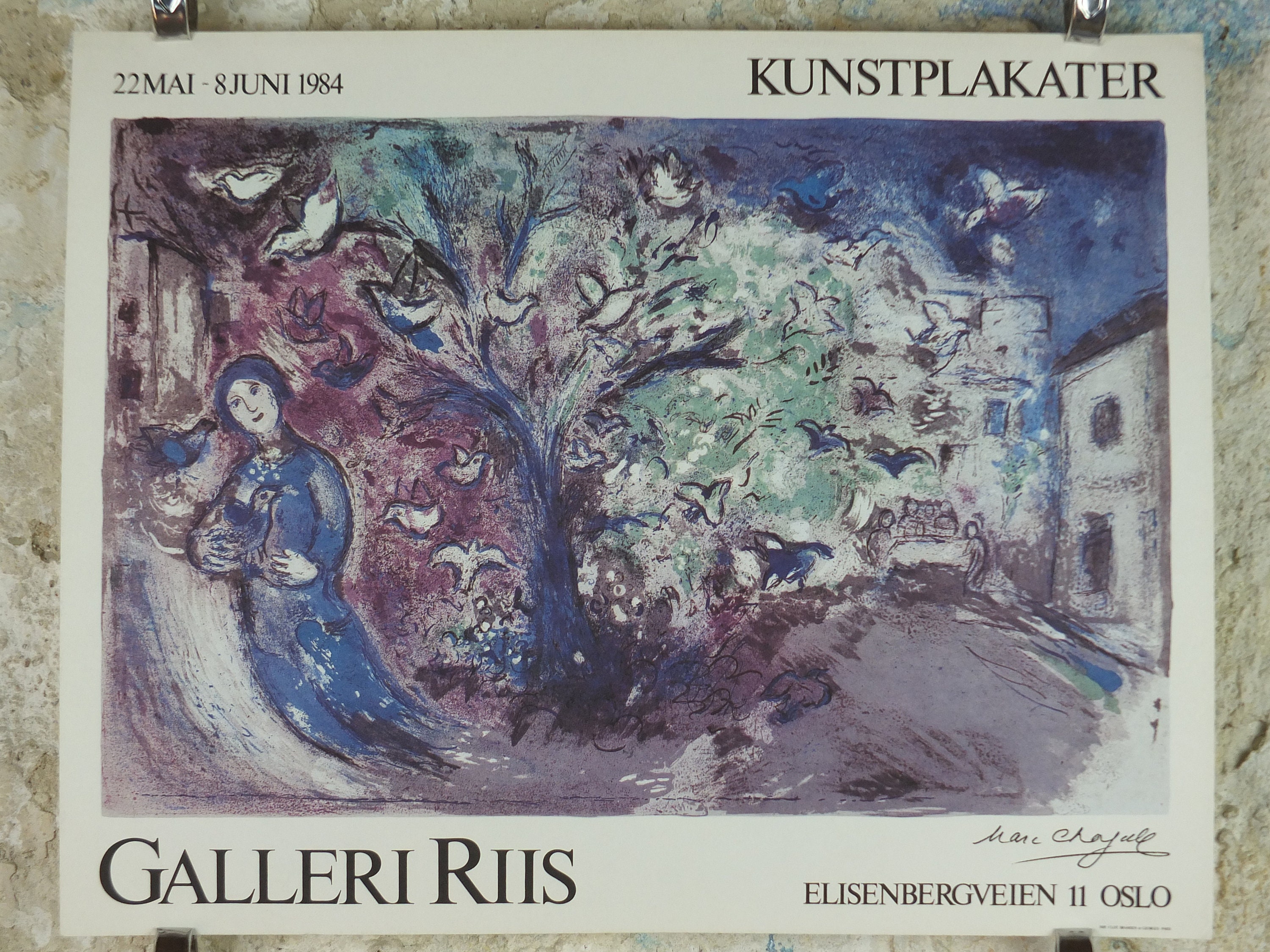 Chagall Bird Art - Etsy Ireland