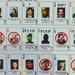 Original Iraq War Poster, Deck of Cards Most Wanted as of 16 May 2003 ...