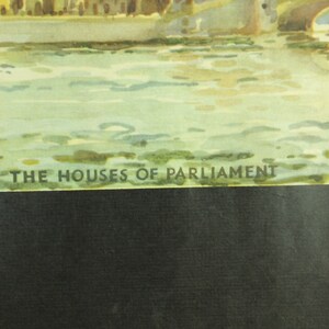 1950 Vintage Parliament Poster, Buy Savings Certificates, Houses of ...