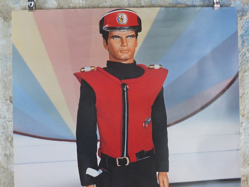 1989 Captain Scarlet Poster, From Gerry Anderson, Creator of ...