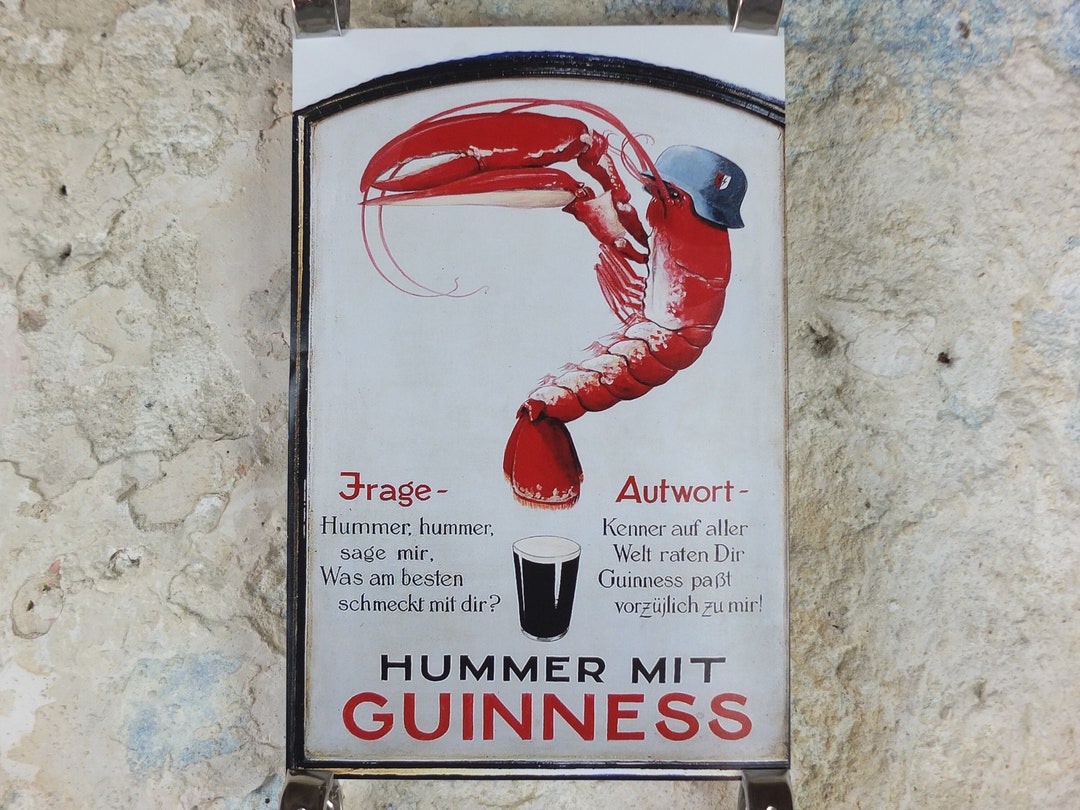 The Lost Guinness Gilroy Posters Photo, by John Gilroy, Lobster With ...