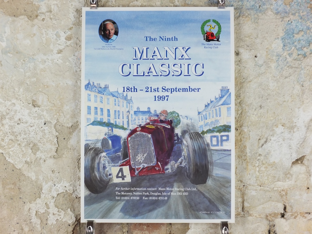 1997 the 9th Manx Classic, Vintage Car Rally Enthusiasts, Isle of Man ...