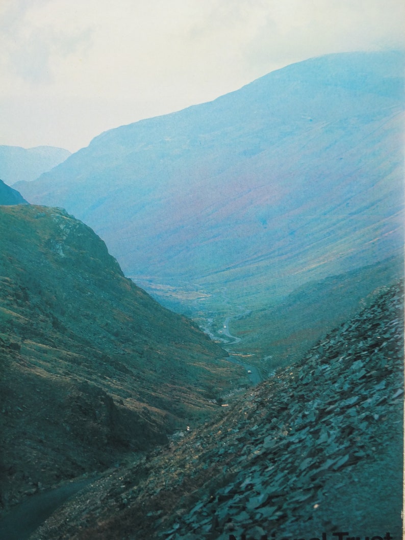 1970s Original National Trust Poster Lake District Honister - Etsy