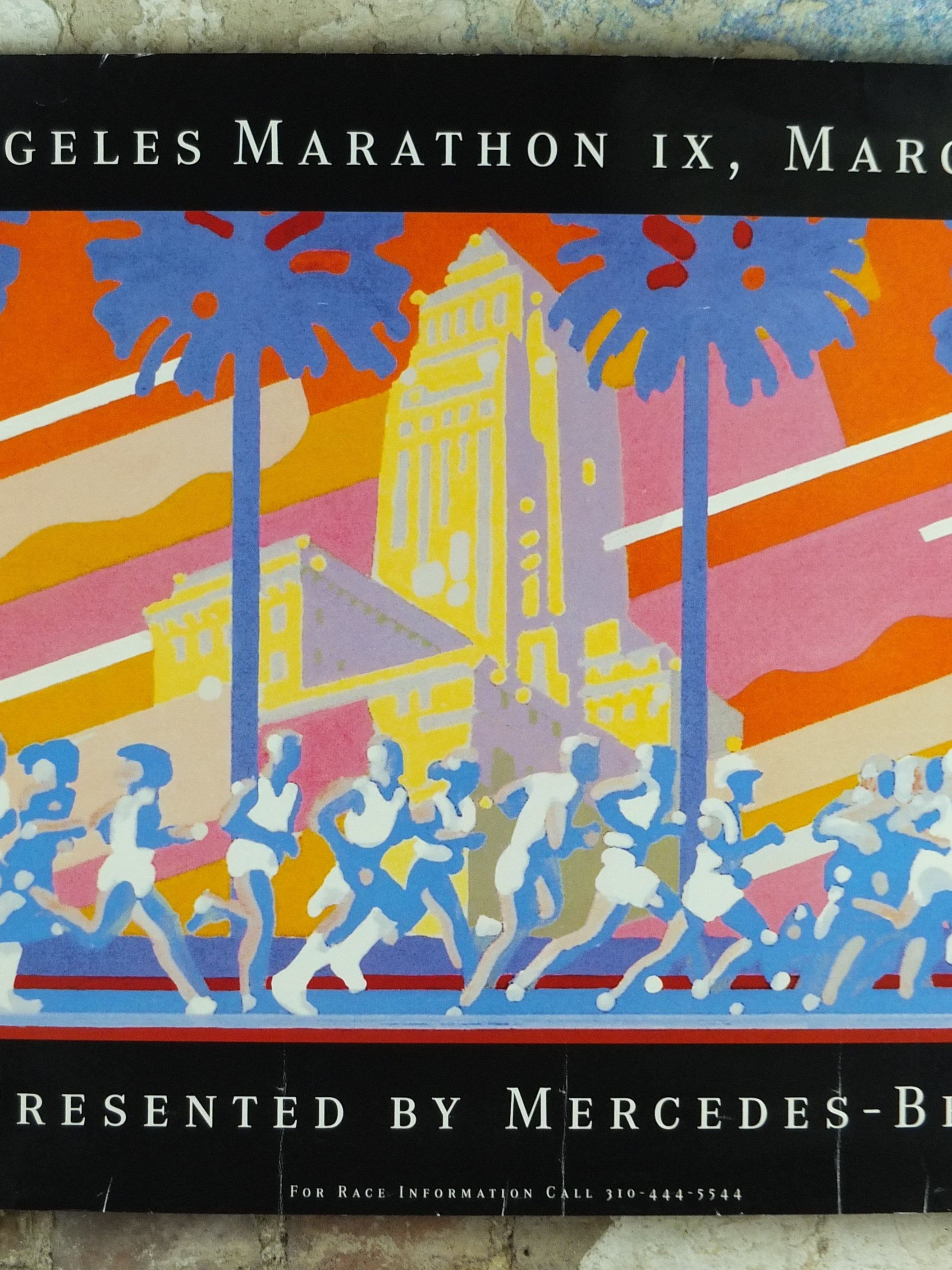 Vintage Marathon Poster