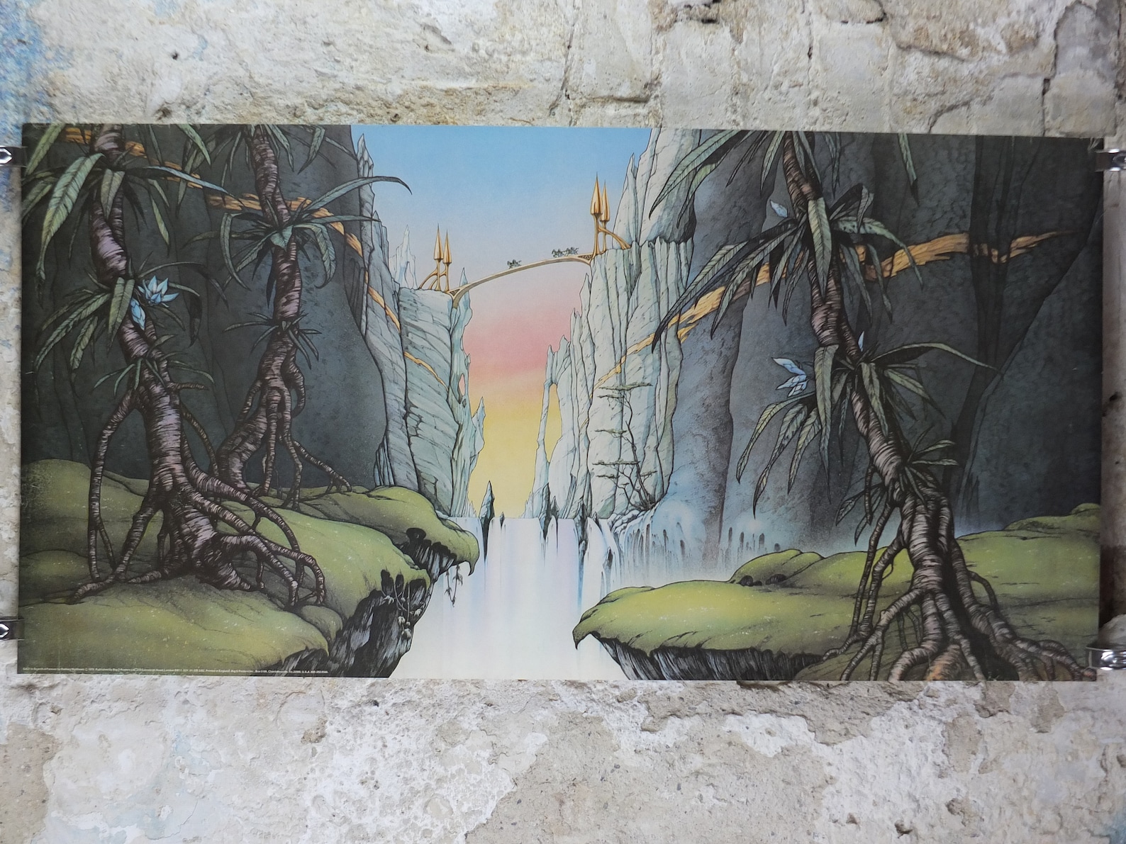 1976 in Search of Forever Poster, GA31 Epic Adventure Quest Art by ...