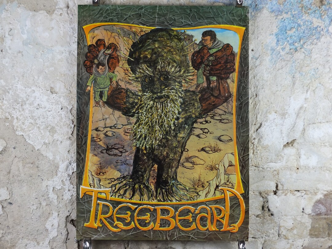 1970 Lord of the Rings Treebeard Poster, Ent by Simon Garbutt, J.R.R ...