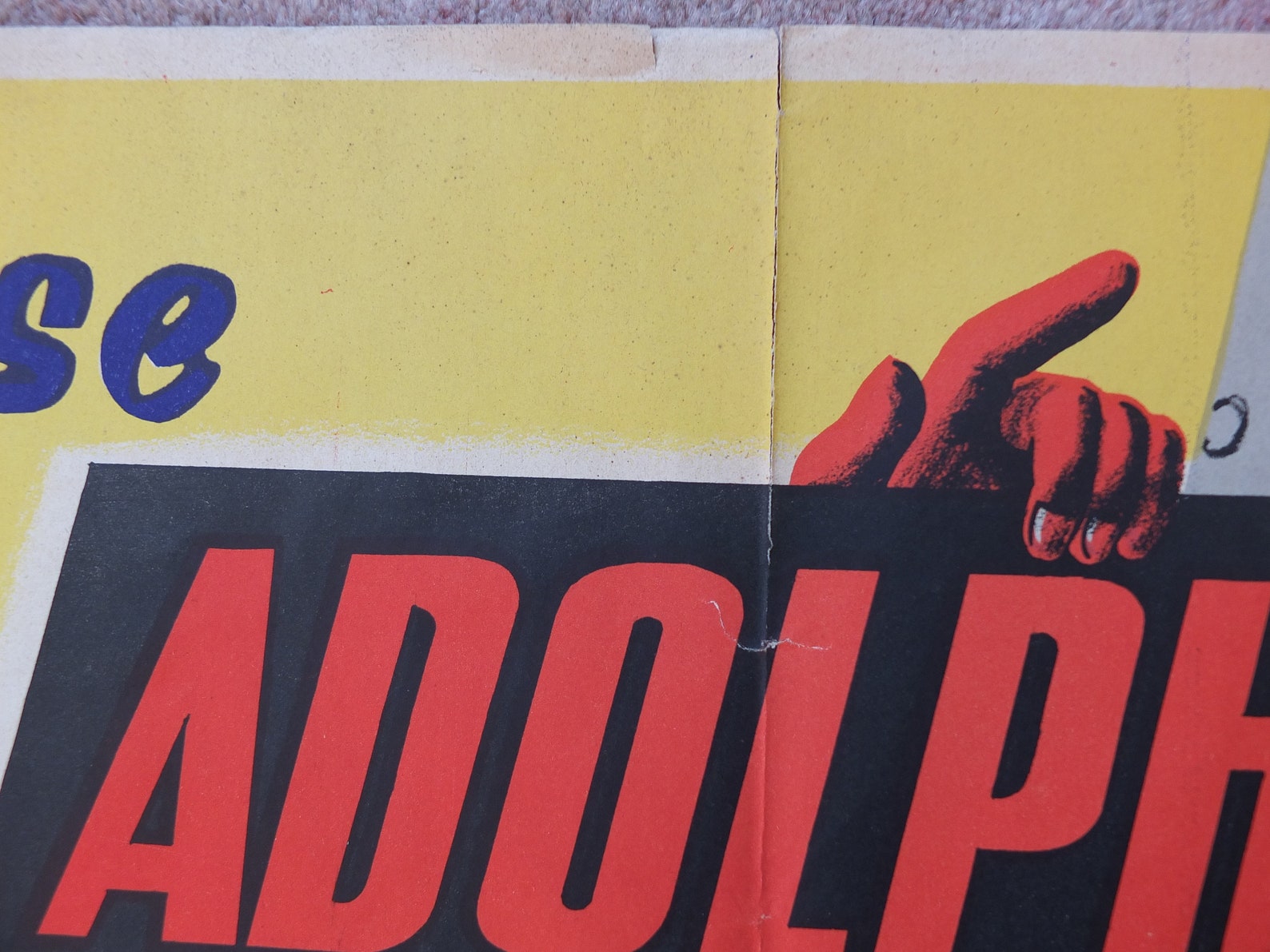 Vintage French Adolph Lafont Lyon Poster Wall Art Denim Overalls ...