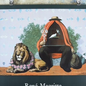 1988 Rene Magritte Poster, Le Domaine Enchante, the Healer, Amazing ...