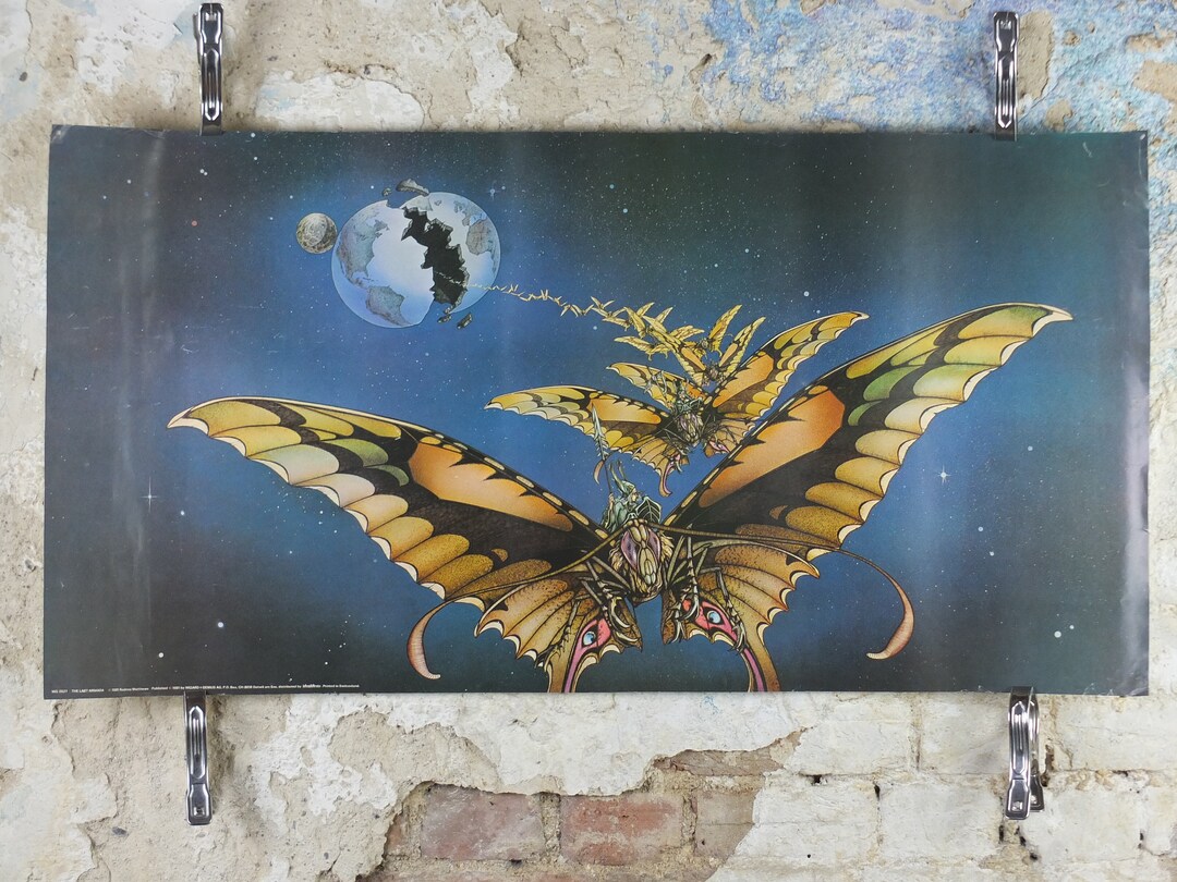 1981 the Last Armada Poster, Epic Adventure Quest Art by Rodney ...