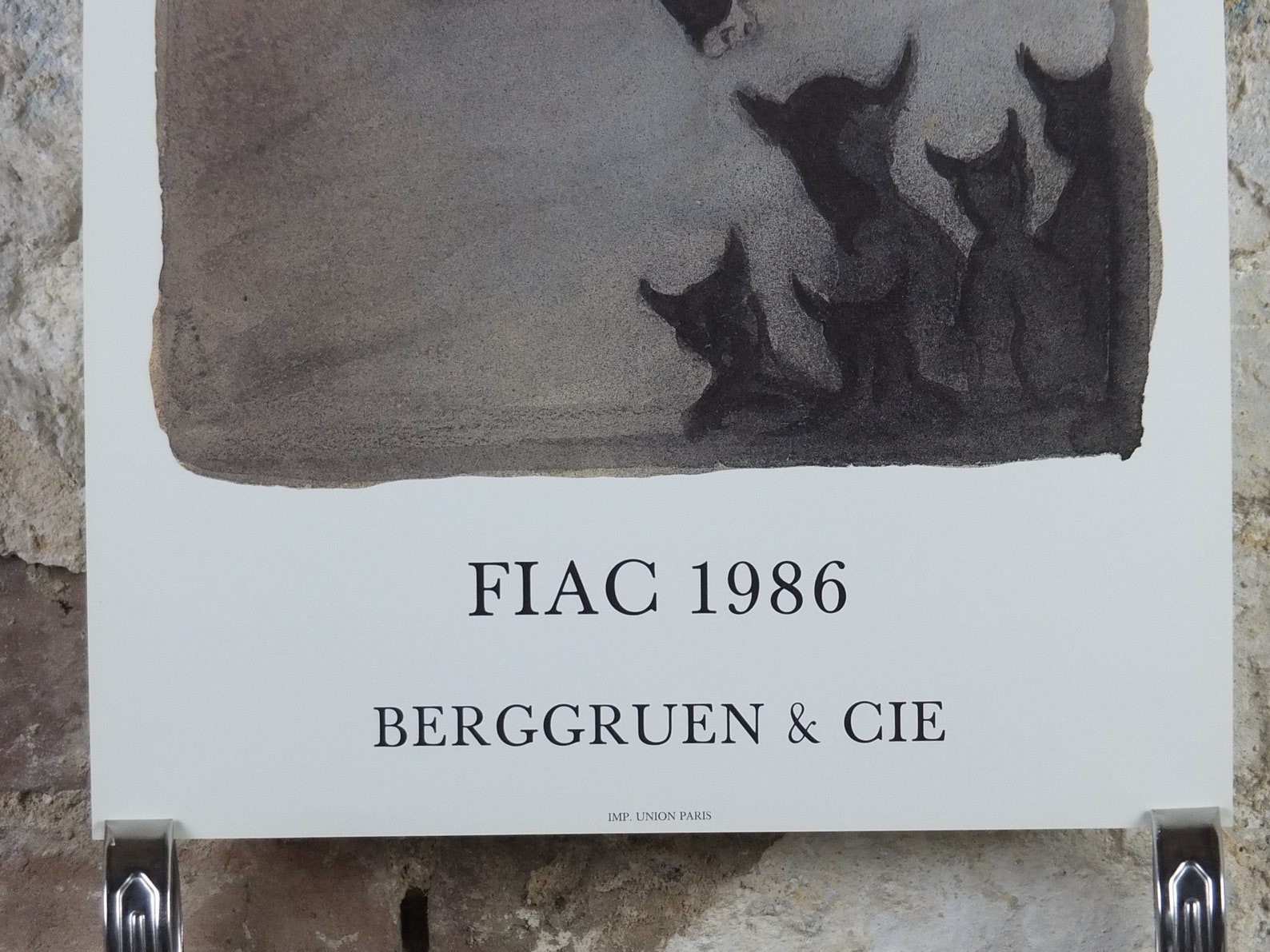 1986 Alfred Kubin Poster, the Elephant, Amazing Condition, Surrealism ...