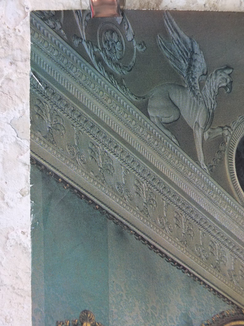 1970s Original National Trust Poster, the Saloon, Saltram House, Devon ...