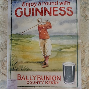 The Lost Guinness Gilroy Posters Photo, by John Gilroy, Enjoy a Round ...