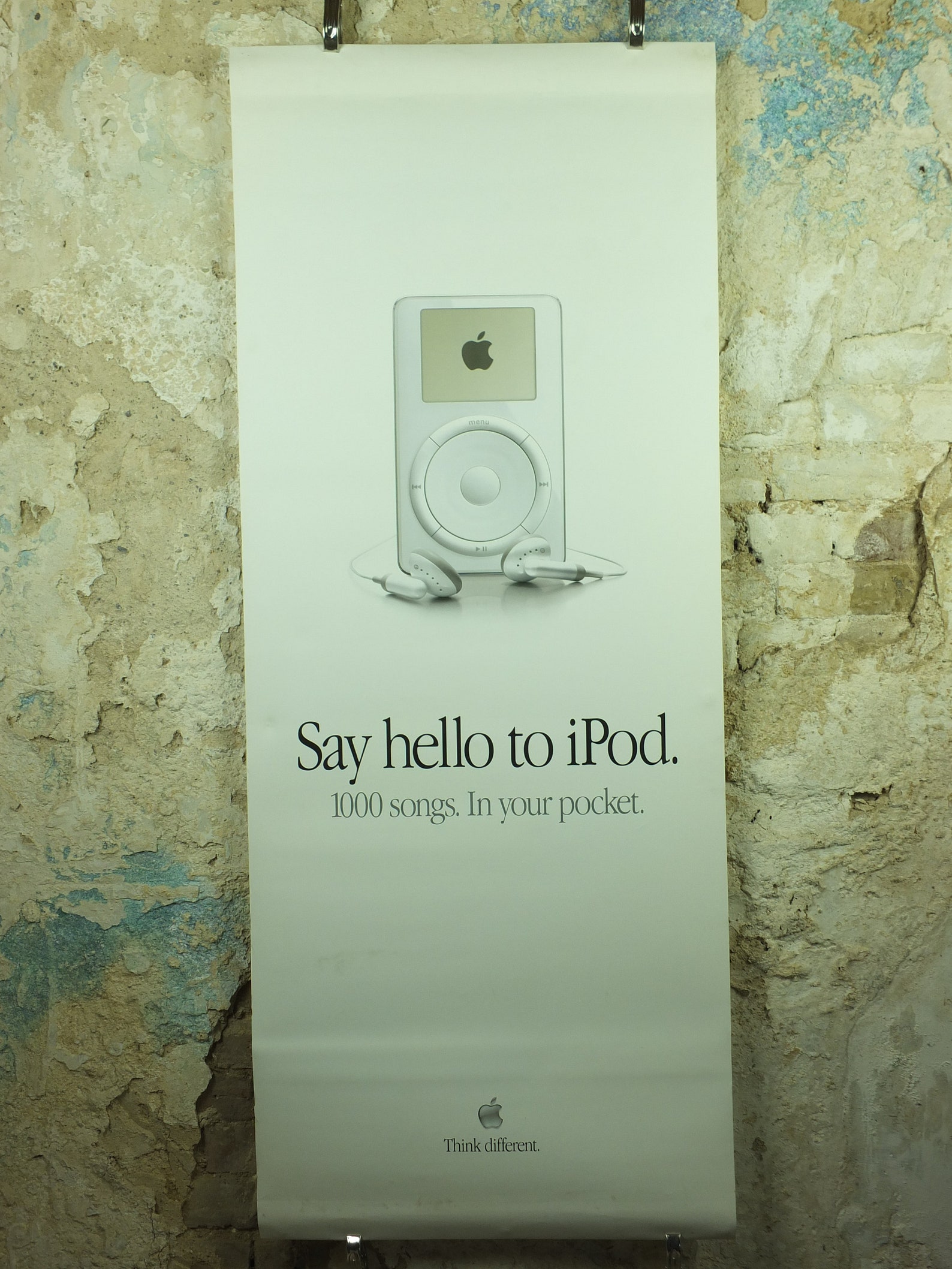 2001 Apple Say Hello to iPod Poster Think Different Original | Etsy