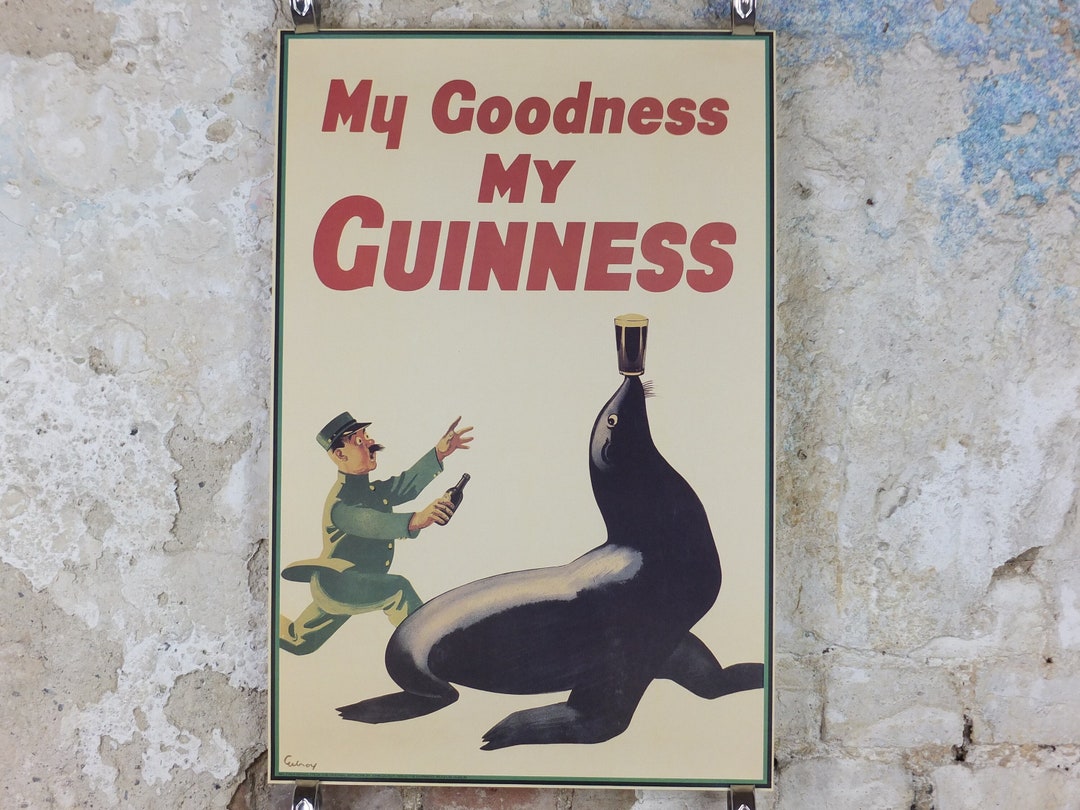 1990s My Goodness My Guinness Poster, From Guinness Museum, by John ...