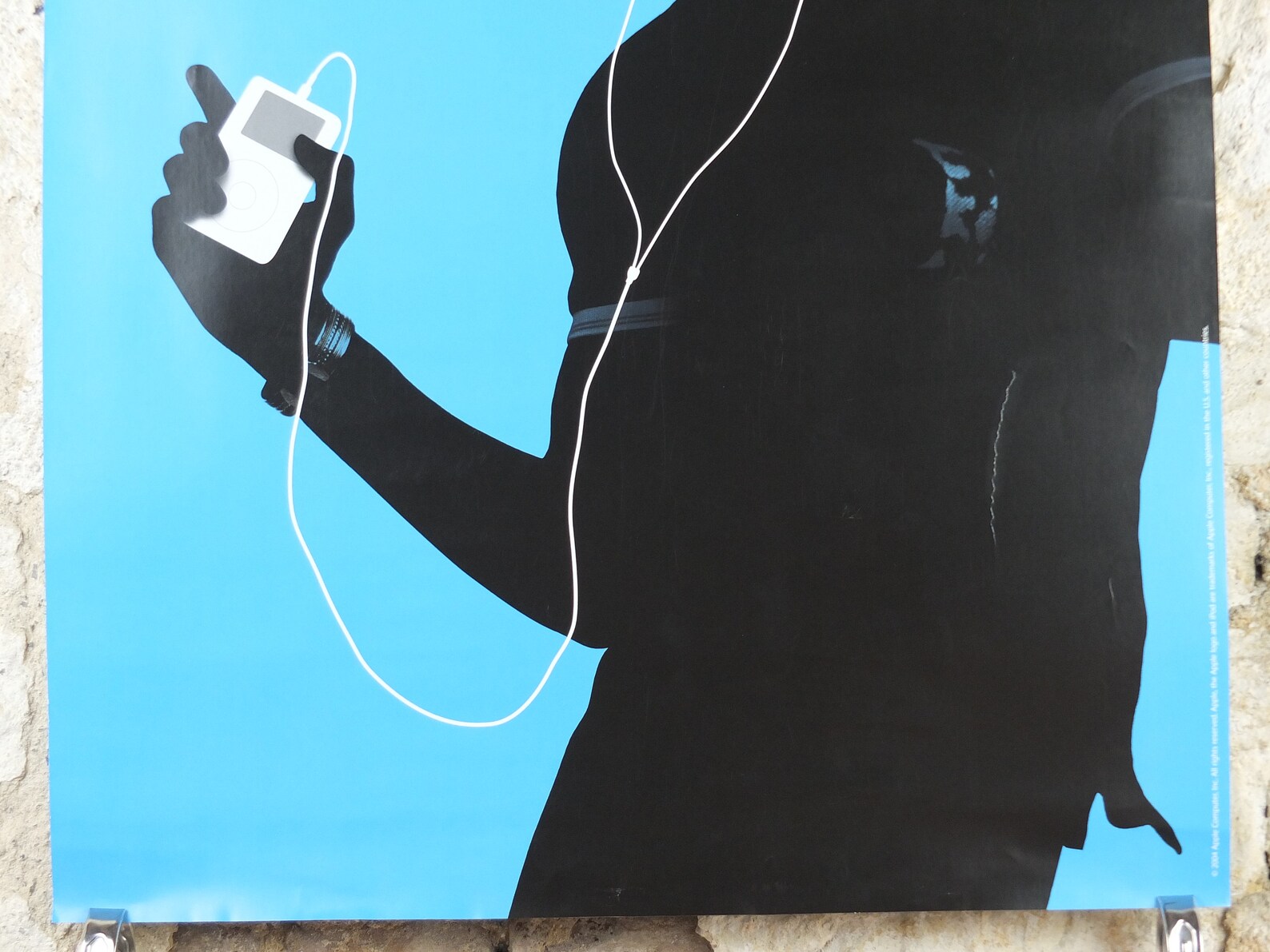 2004 Apple Ipod Poster, Original Dancing Man in Hat by Susan Alinsangan ...
