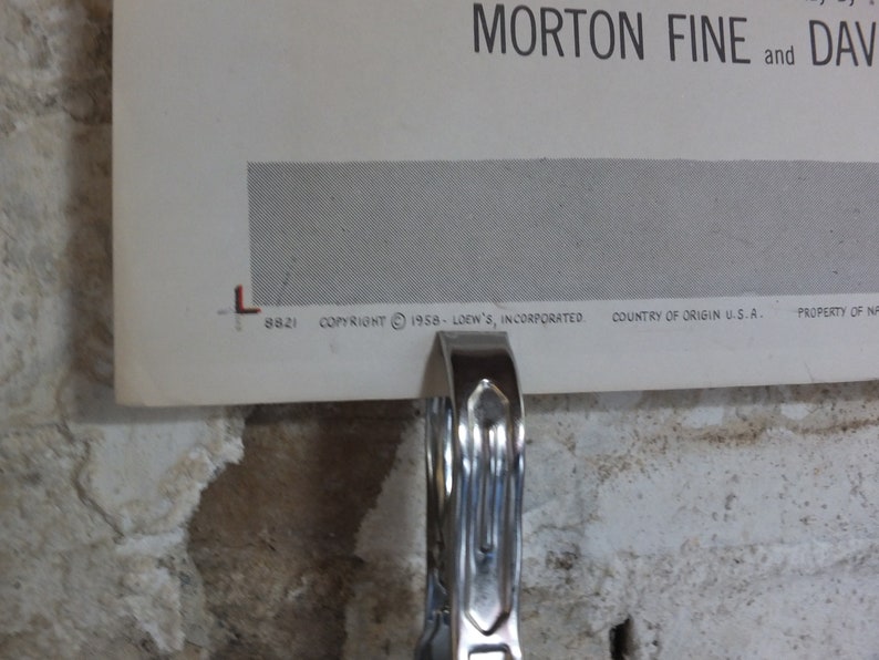 Original Vintage Movie Poster Handle With Care 1958 1950s Wall Art Keep ...