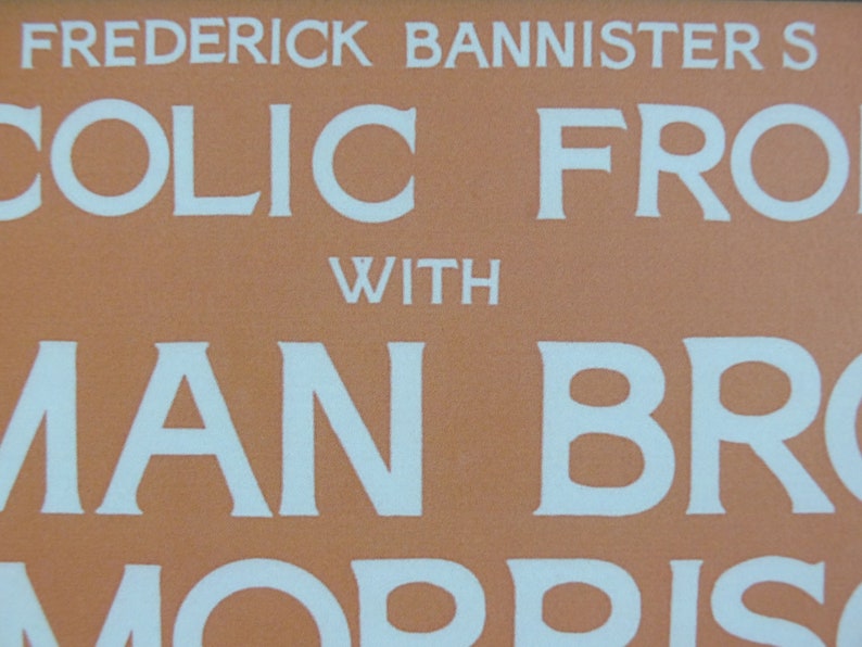 1974 Knebworth Park Concert Poster, Van Morrison, Bucolic Frolic ...