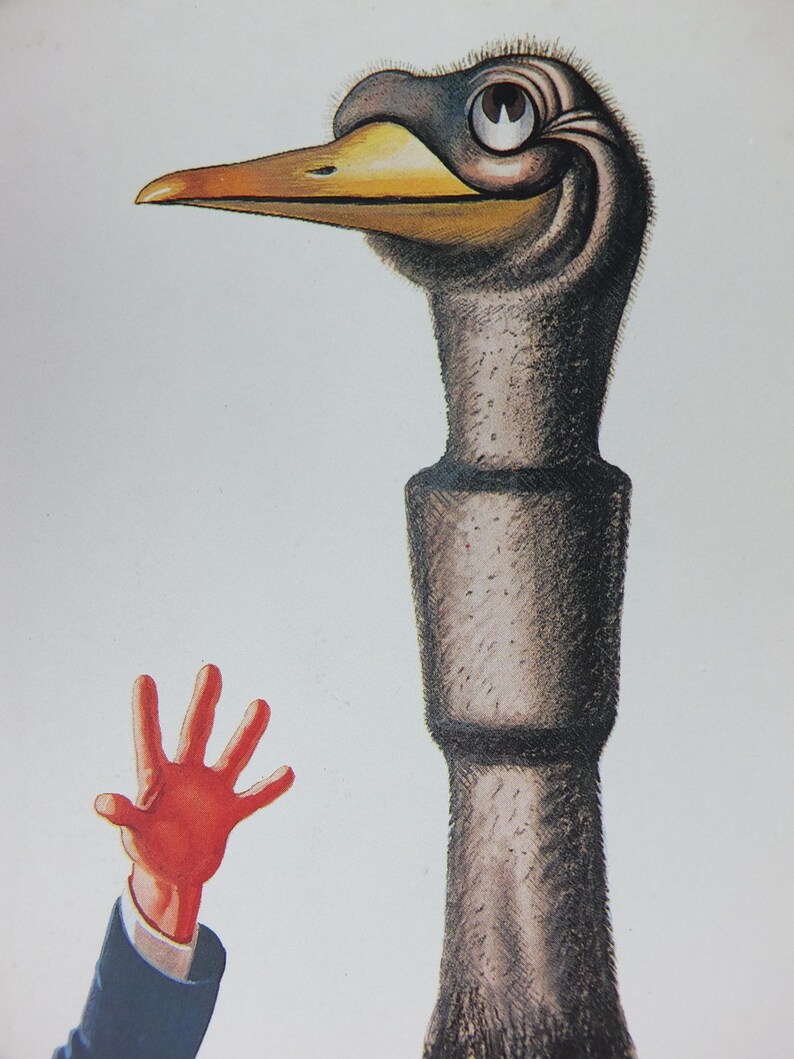1981 John Gilroy Guinness Toucan Poster, Ostrich 1936, Guinness ...