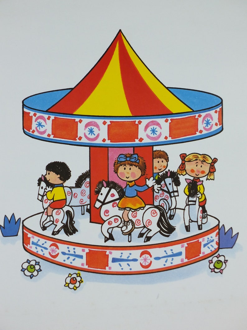 1992 the Magic Roundabout Poster Advertising for - Etsy