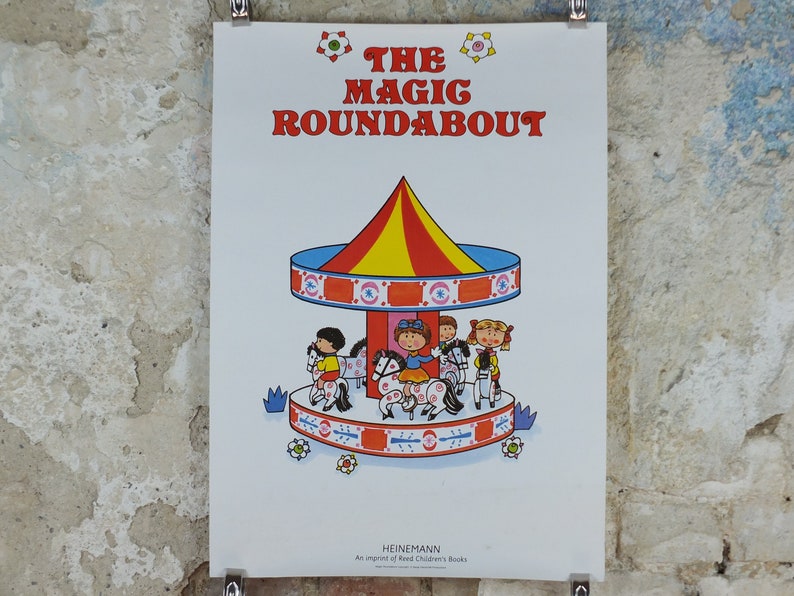 1992 the Magic Roundabout Poster Advertising for - Etsy