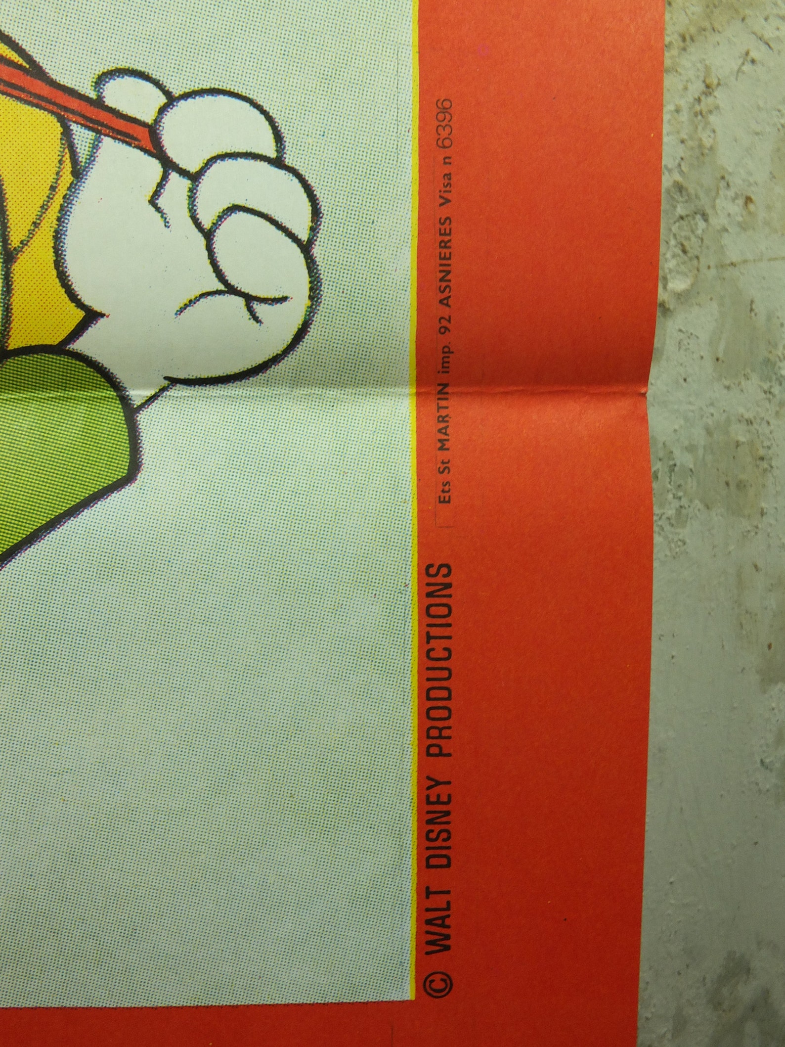 French Donald Duck Large Poster the Fabulous History of - Etsy