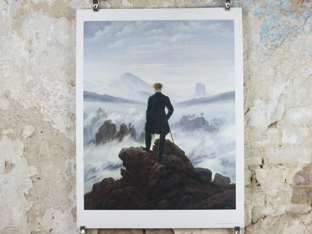 2006 Caspar David Friedrich Poster, Wanderer Above the Sea of Fog ...