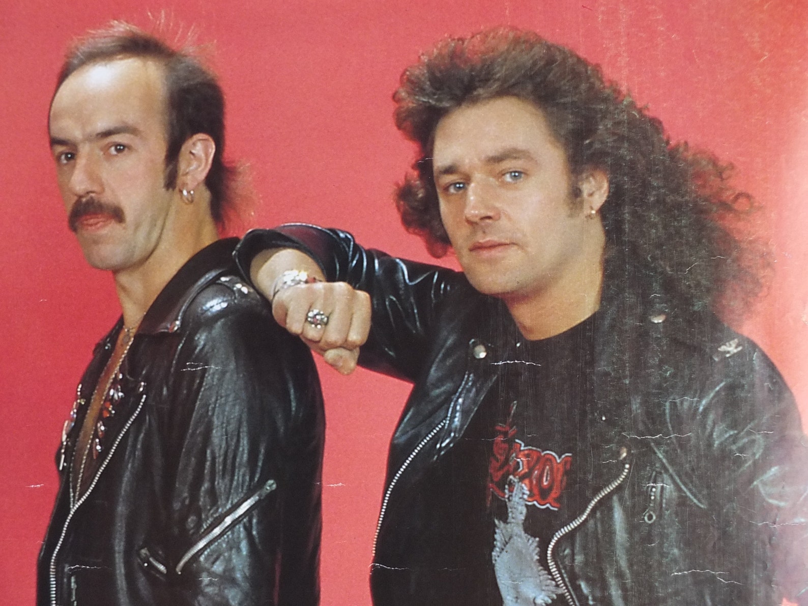 1984 Saxon Poster, English Heavy Metal Band From Barnsley, by Anabas ...