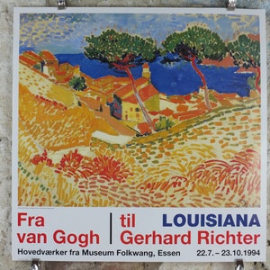 1994 Andre Derain Poster, Vue De Collioure, View of Collioure 1905, Der ...