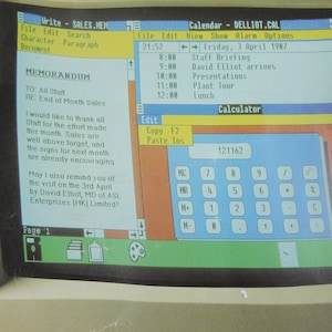 1986 Apricot Xen-i 386 Poster, the First IBM Compatible Computer With 5 ...