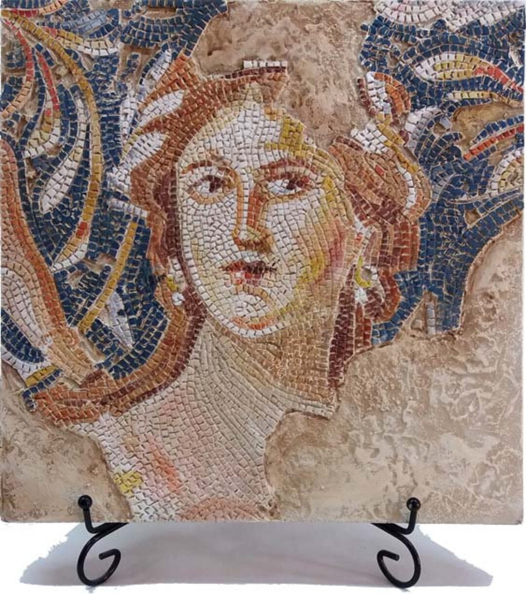 Replica Mosaic , Mona Lisa Big, Sepphoris - Etsy