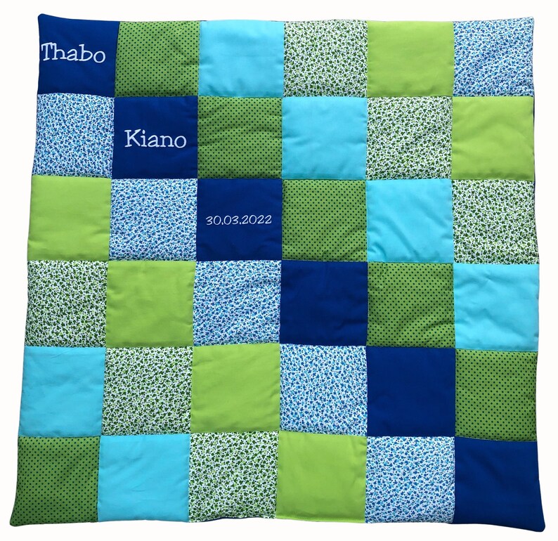 Personalized Patchwork Blanket/blanket - Etsy