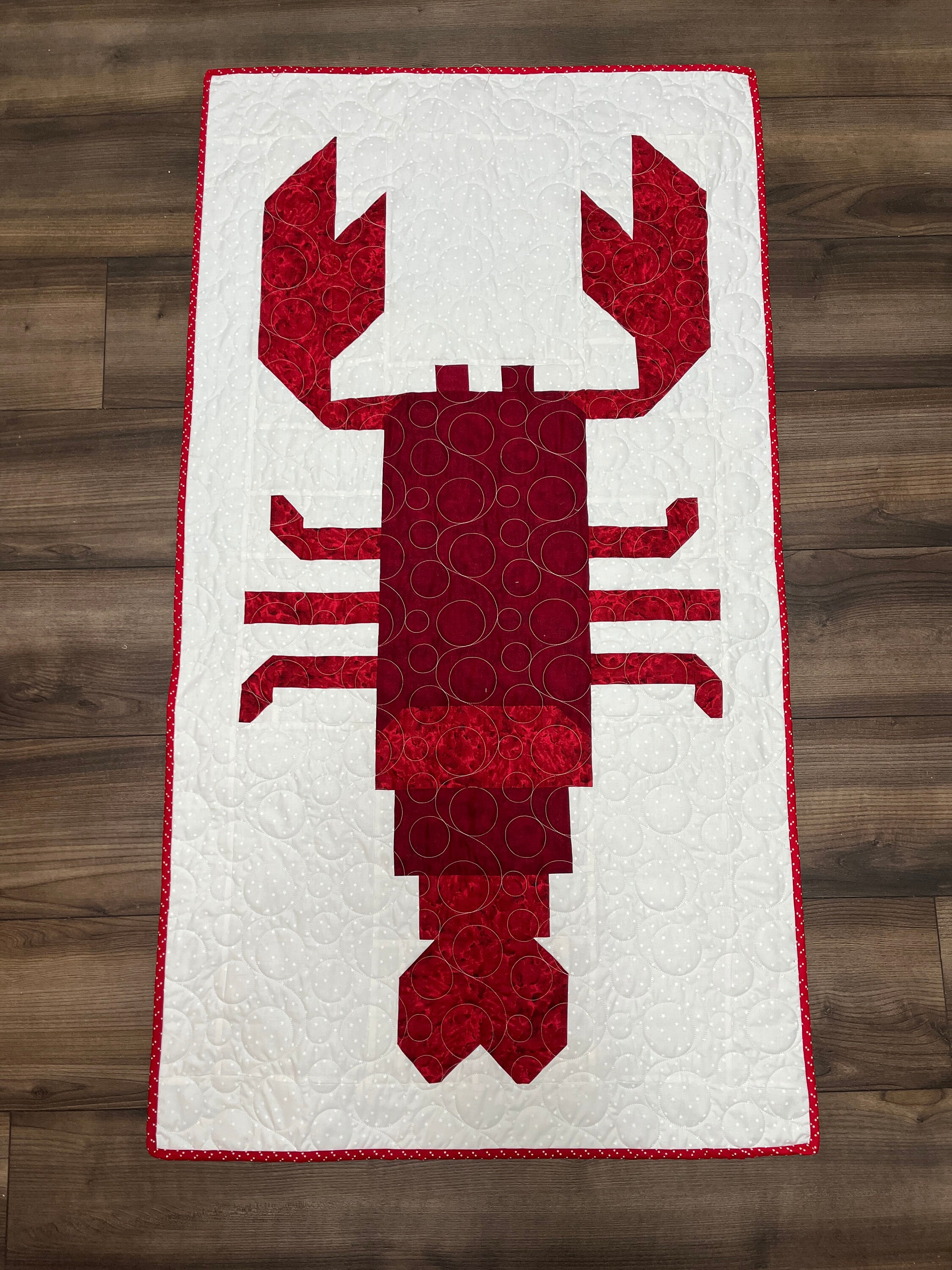 Lobster Fabric Quilt Pattern - Etsy